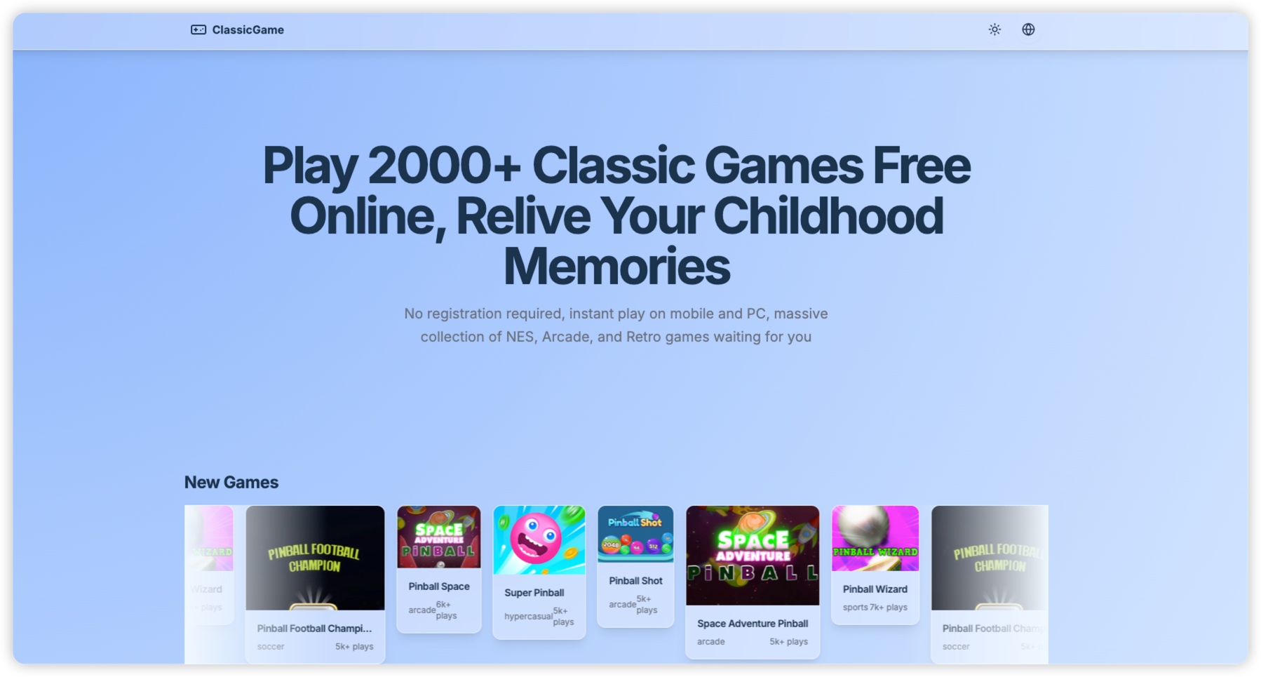 Classic Games Collection | Dofollow.Tools